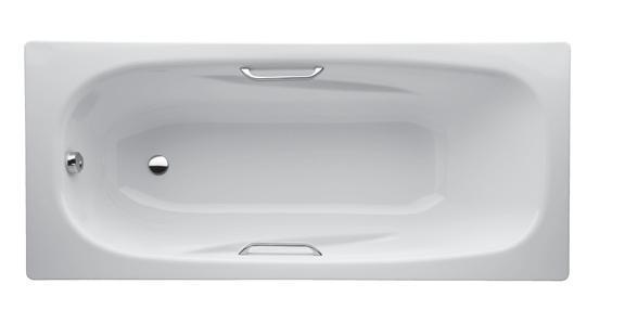Ocelová vana JIKA ALMA 160 x 75 cm, bez madel 2.3426.2.000.000.1